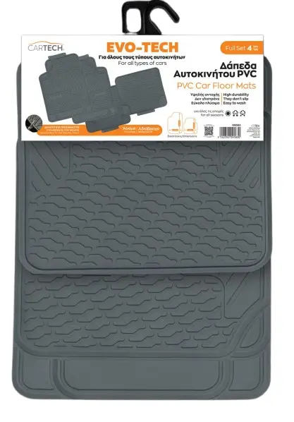 Cartech Univerzalne patosnice, 4 komada, Crne