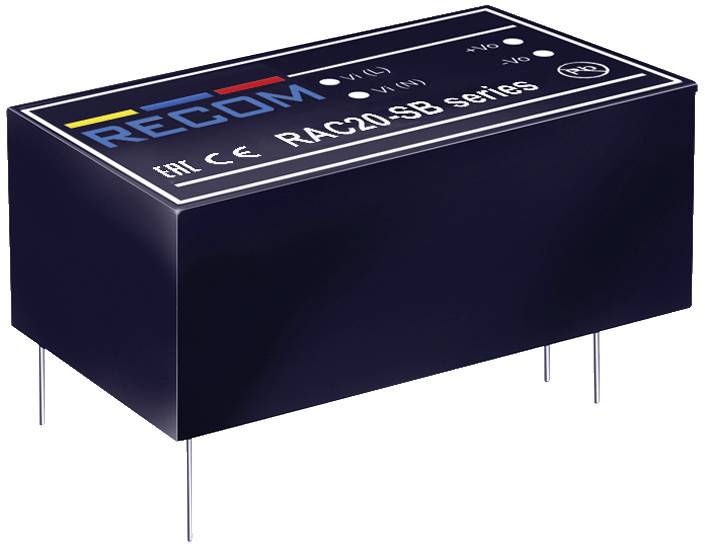RECOM RAC20-24SB prekidačko napajanje 120 V/DC → 24 V 0,833 A