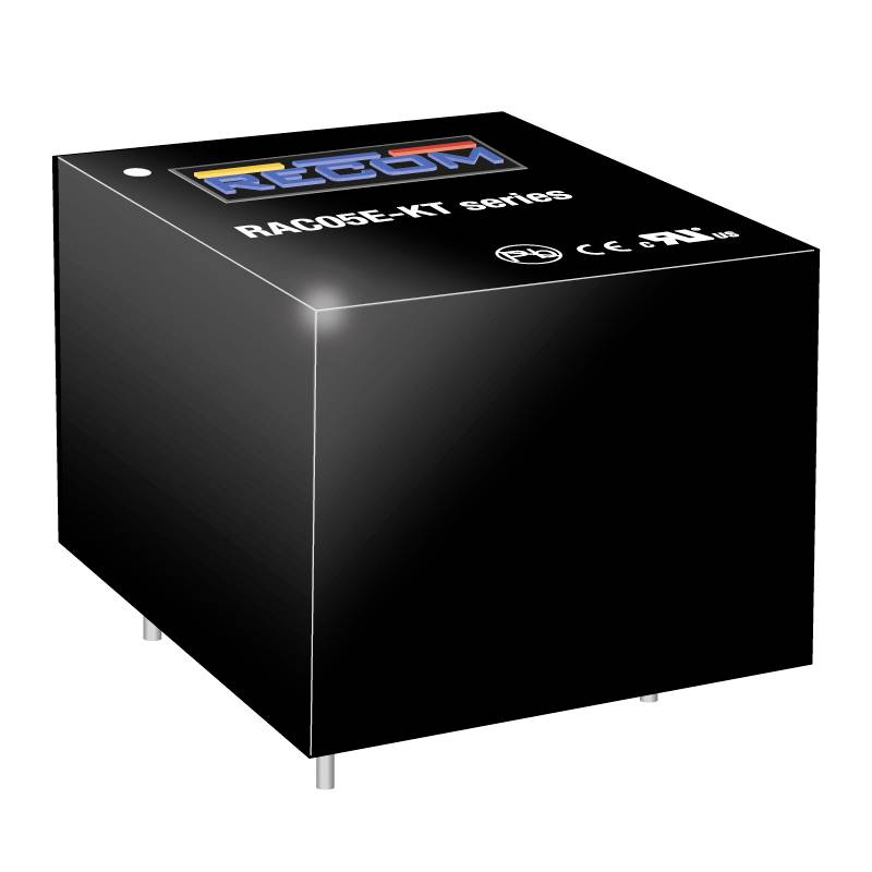 RECOM RAC05E-24SKT prekidačko napajanje 130 V/DC → 24 V 0,208 A