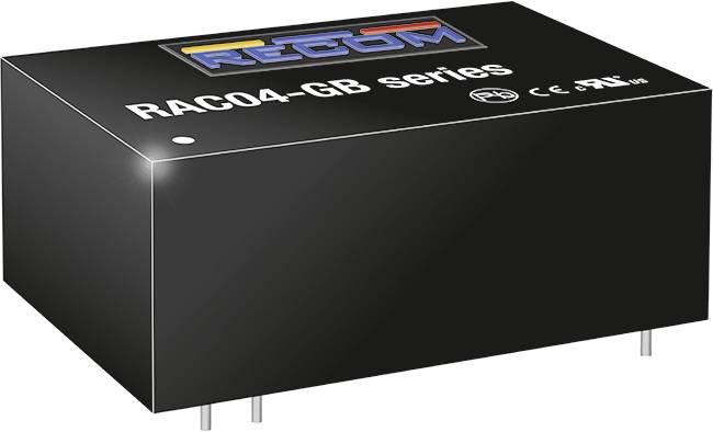 RECOM RAC04-24SGB prekidačko napajanje 120 V/DC → 24 V 0,17 A