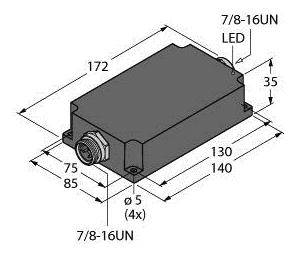 Turck PSU67-11-2420/M prekidačko napajanje 24 V/DC 2 A 1 x
