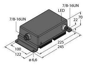 Turck PSU67-11-2480/M prekidačko napajanje 24 V/DC 8 A 1 x