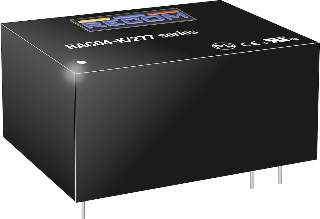 RECOM RAC04-24SK/277 AC/DC napajanje za štampanu ploču 24 V 4 W
