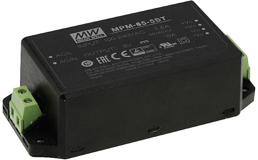 MEAN WELL MPM-65 prekidačko napajanje 80 V/AC → 48 V/DC 1,36 A