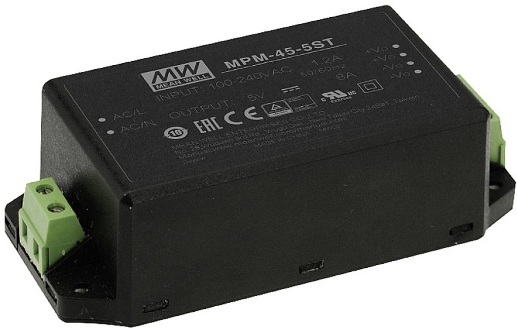 MEAN WELL MPM-45 prekidačko napajanje 80 V/AC → 48 V/DC 0,94 A