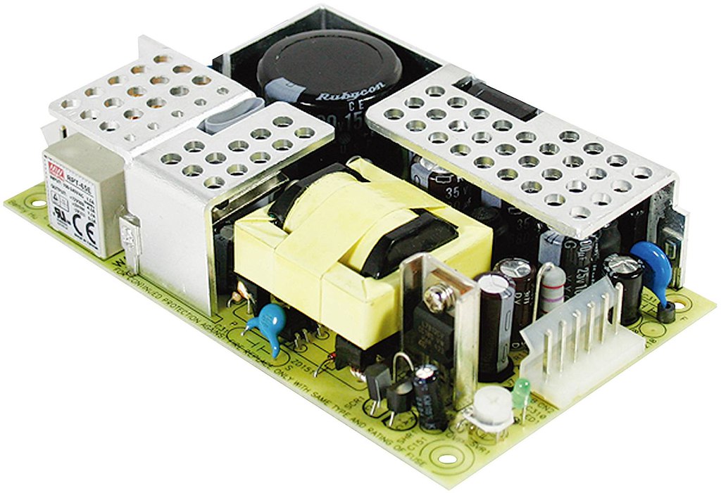 MEAN WELL RPT-65 prekidačko napajanje 90 V/AC → 12 V/DC 5,8 A pinski šina za najlonske crimp priključke