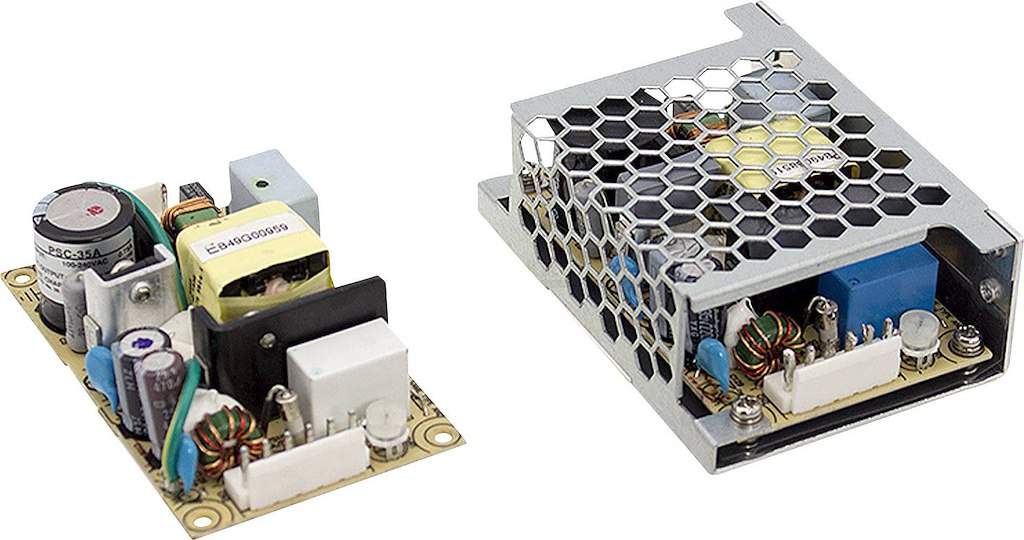 MEAN WELL PSC-35B prekidačko napajanje 90 V/AC → 27 27,6 / 27,6 V 2 x