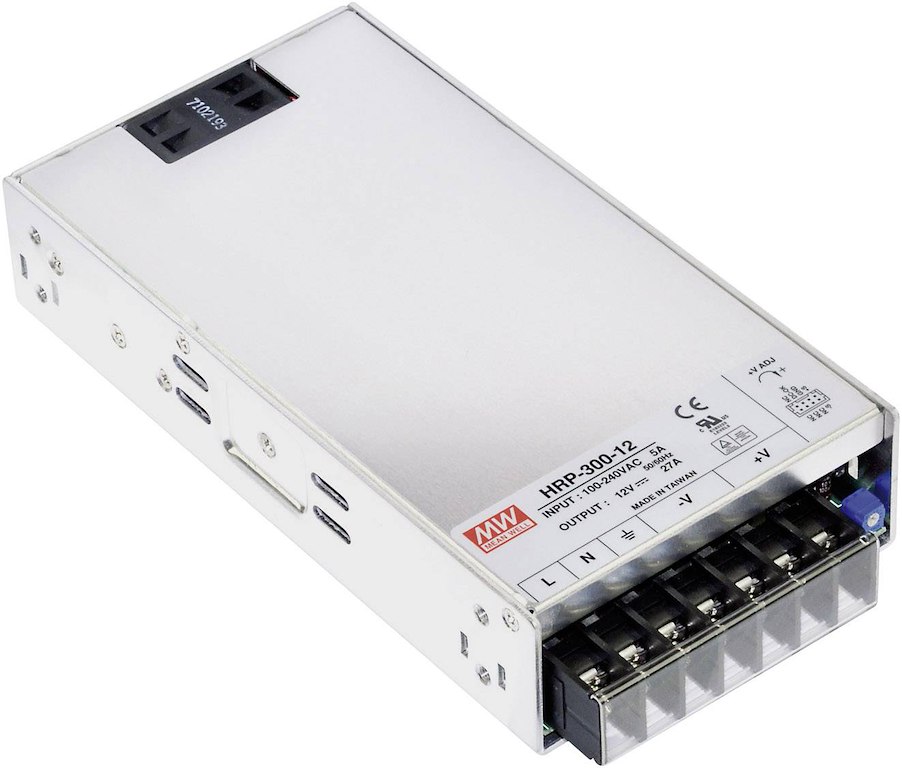 MEAN WELL HRP-300-12 prekidačko napajanje 90 V/AC → 12 V/DC