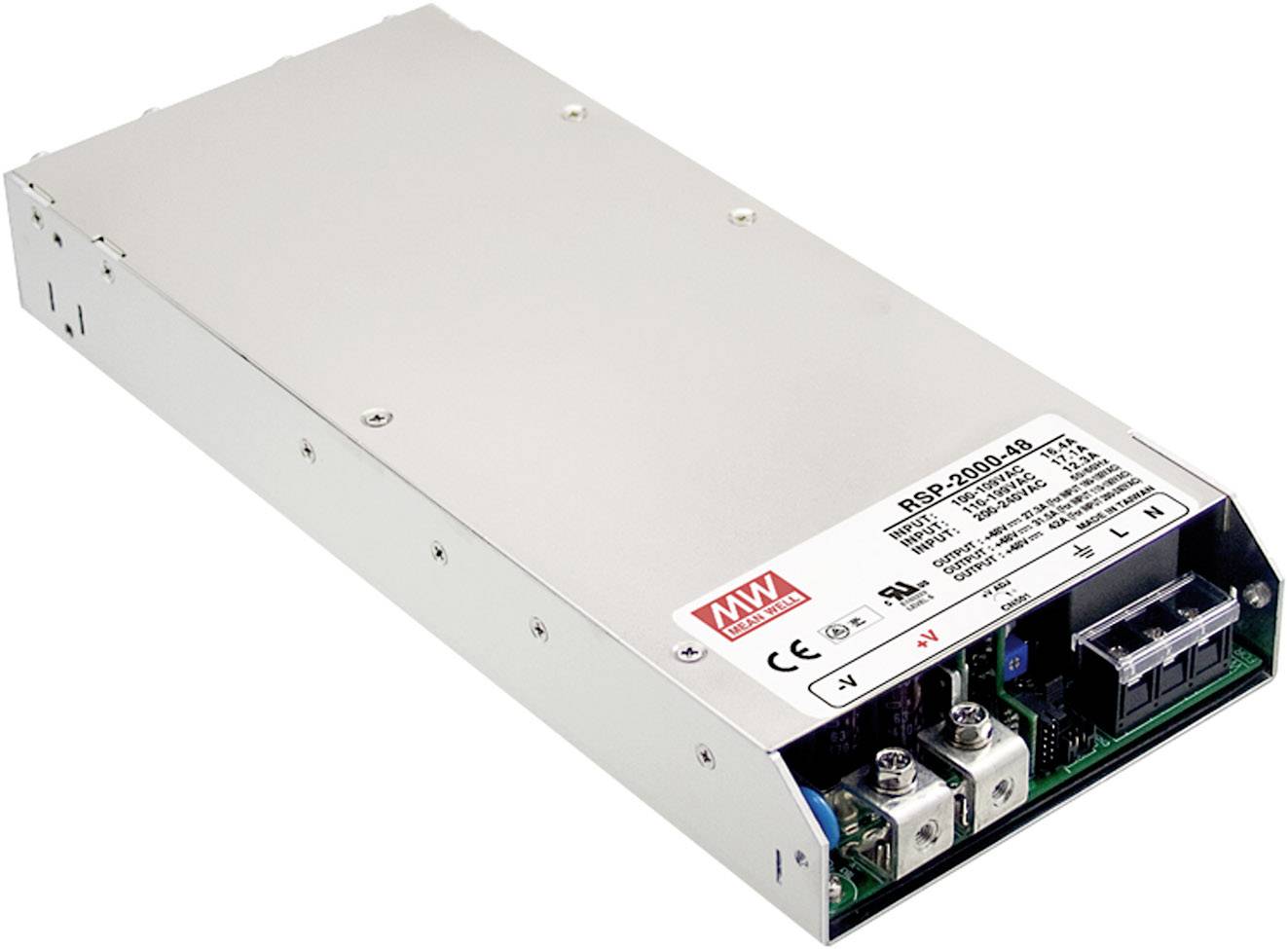 MEAN WELL RSP-2000-12 prekidačko napajanje 90 V/AC → 12 V/DC