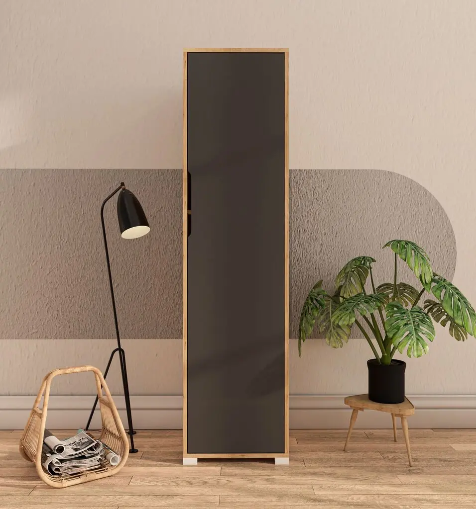 Hanah Home Ormar Flora 47, Crni