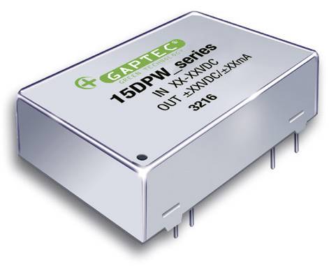 Gaptec 15DPW DC/DC pretvarač 36 V/DC → 15 V/DC 1 A 15 W