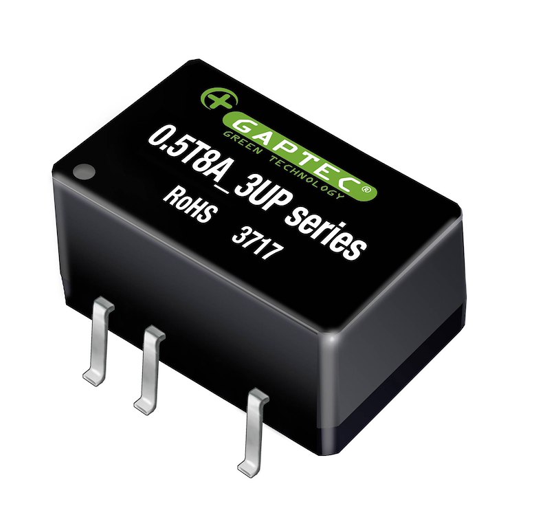 Gaptec 0.5T8A_3UP DC/DC pretvarač 11 V/DC → 15 V/DC 33,3 mA 0,5 W