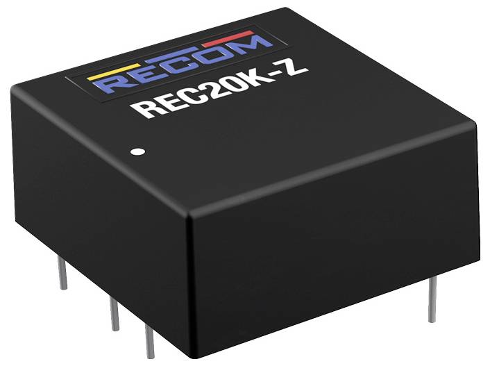 RECOM REC20K-2424SZ DC/DC pretvarač za štampanu ploču 24 V → 24 V 0,833 A 20 W