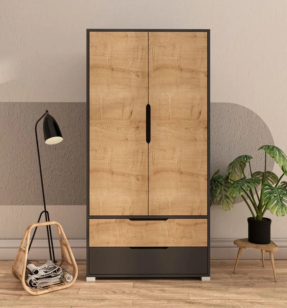 Hanah Home Ormar Flora 90, Hrast
