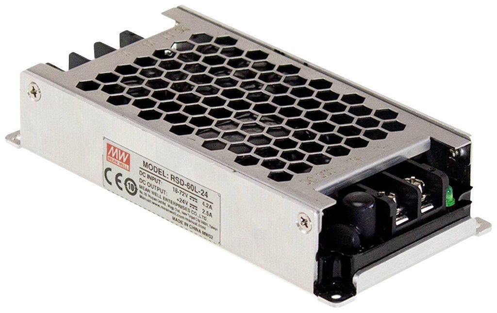 MEAN WELL RSD-60H-24 DC/DC pretvarač 110 V/AC → 24 V 2,5 A 60 W