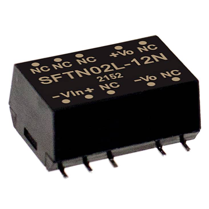 MEAN WELL SFTN02L-05N DC/DC pretvarač, SMD 4–5 V → 0 V 400 mA 2 W