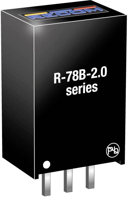 RECOM R-78B15-2.0 DC/DC pretvarač za štampanu ploču 18 V → 15 V 2 A SIP-3
