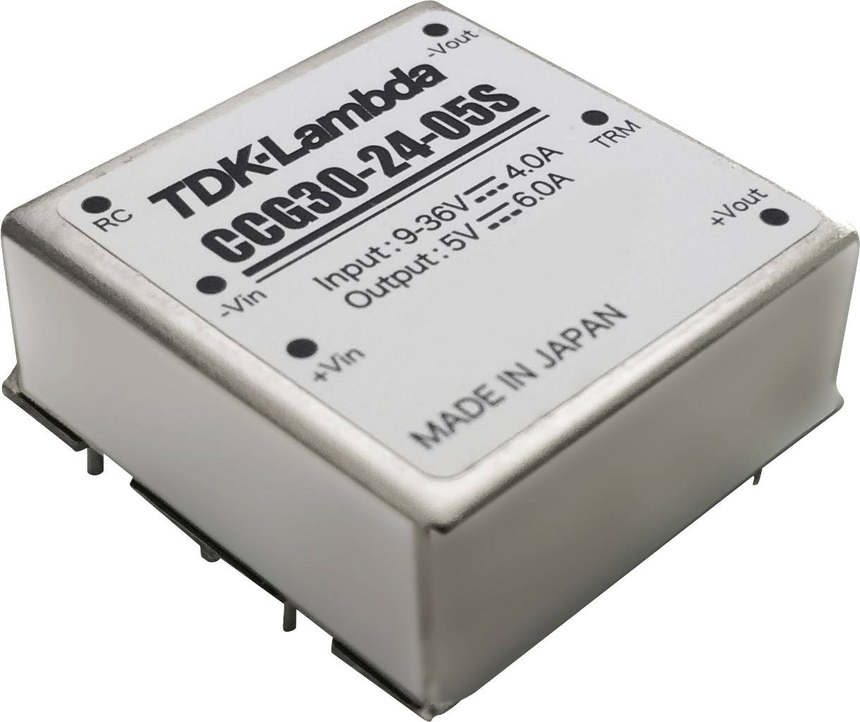TDK-Lambda CCG30-24-12D DC/DC pretvarač za štampanu ploču 9 V → 24 V 1,25 A 30 W