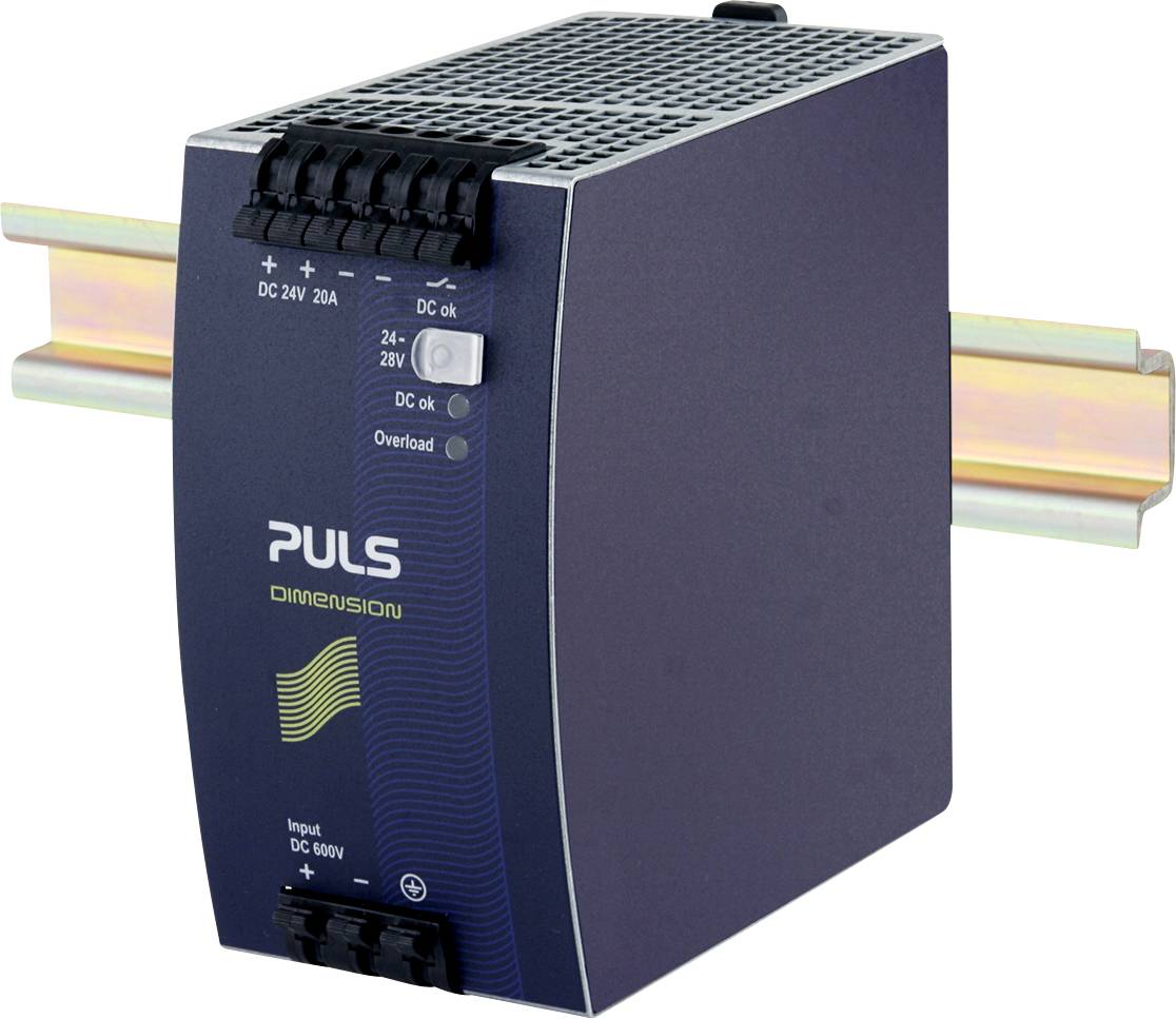 Puls QTD20-241 DC/DC pretvarač 480 V/DC → 24 V 20 A