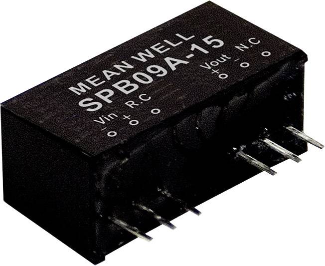 MEAN WELL SPB09B-24 DC/DC pretvarački modul 18 V/DC → 24 V/DC 375 mA 9 W
