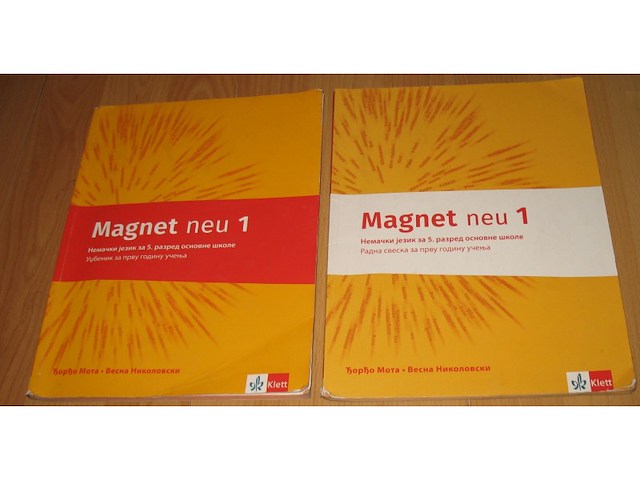5. MAGNET NEU 1 KLET UDZBENIK + RADNA SVESKA