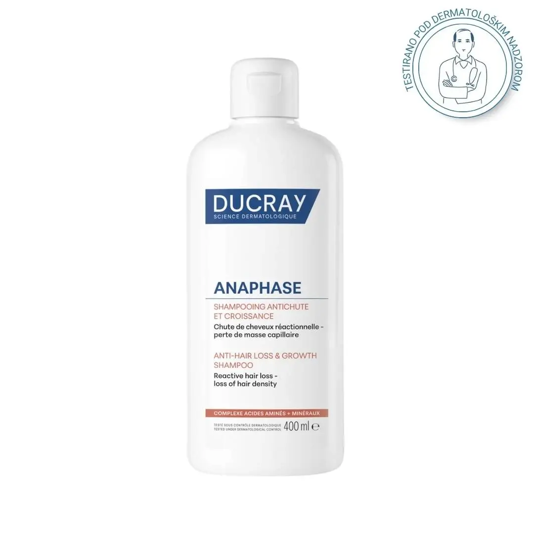 Ducray Šampon protiv reaktivnog opadanja kose Anaphase, 400 ml