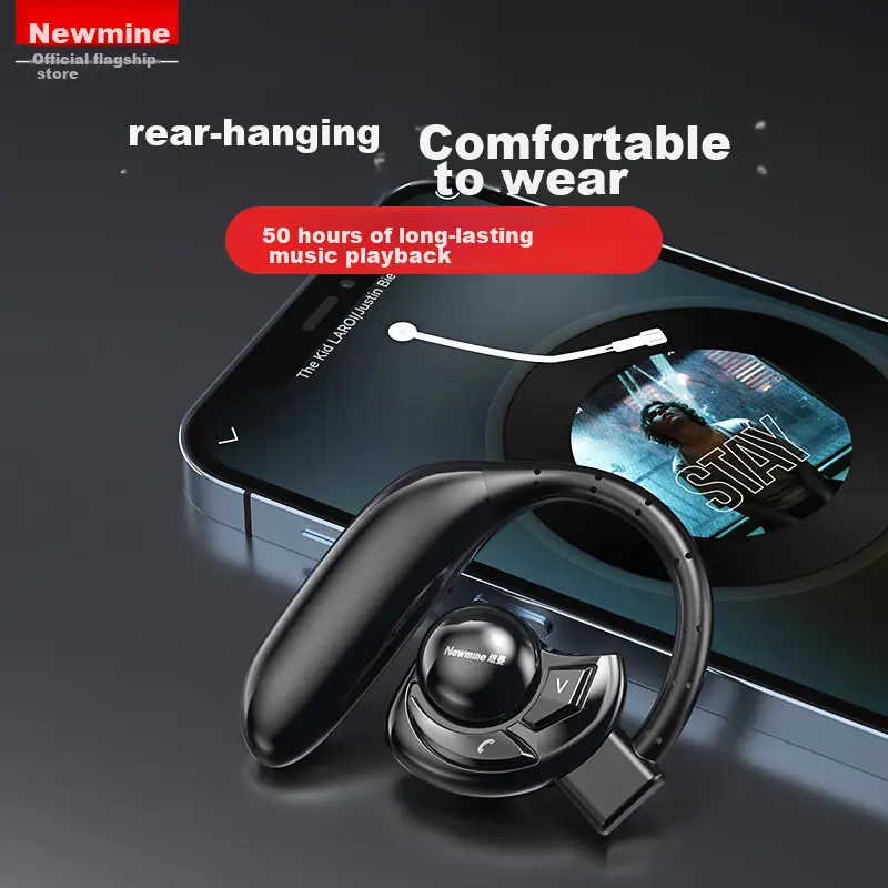 Newmine Bluetooth slušalice SL86, Crne
