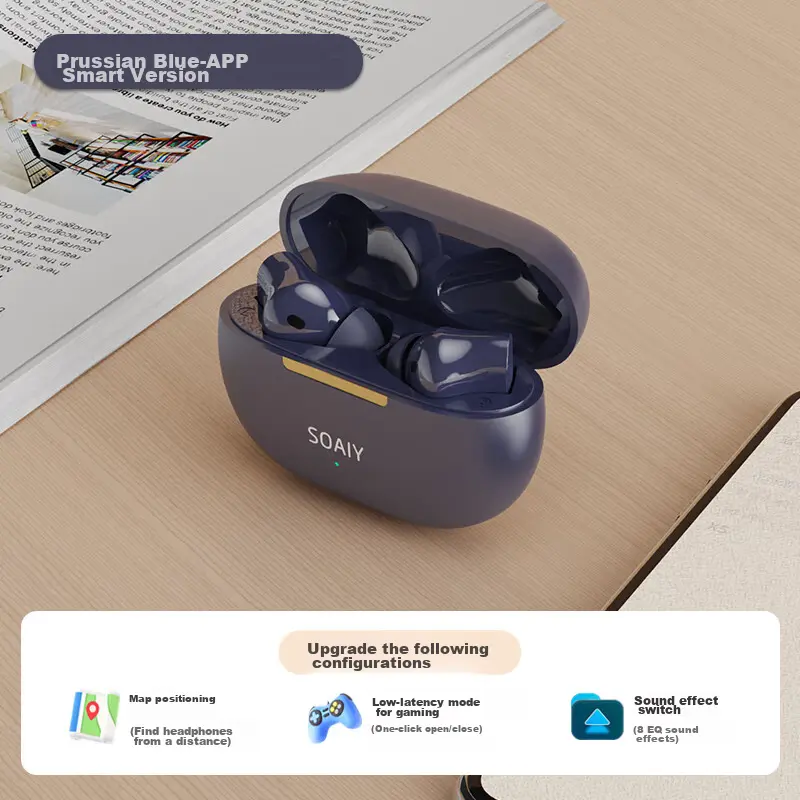 Soaiy Bluetooth slušalice TR6, Teget