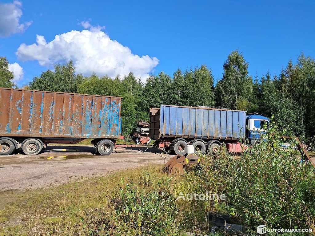 Prodaje se Scania R144 kiper na aukciji + prikolica kiper