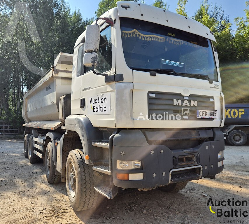 Prodaje se MAN TGA 41.430 8X6 BB kiper na aukciji