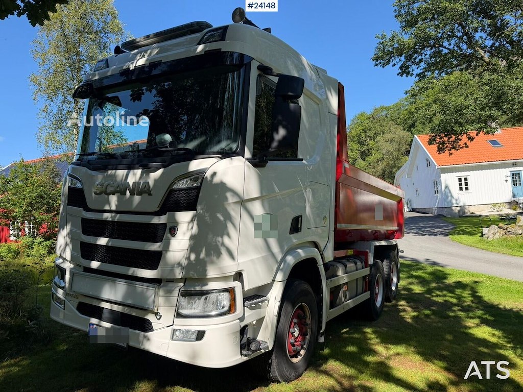 Scania R650 6x4 tippbil kiper