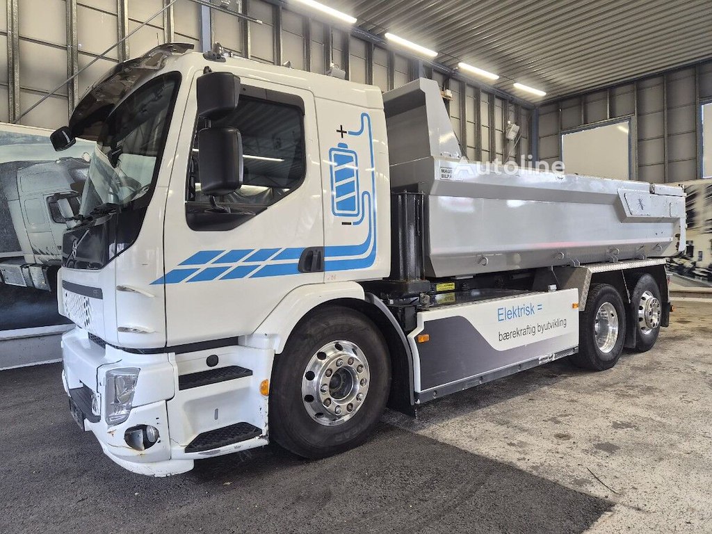 Prodaje se Volvo FE Electric - elektrisk tippbil, styrbar løpeaksel, Maur påbygg kiper na aukciji