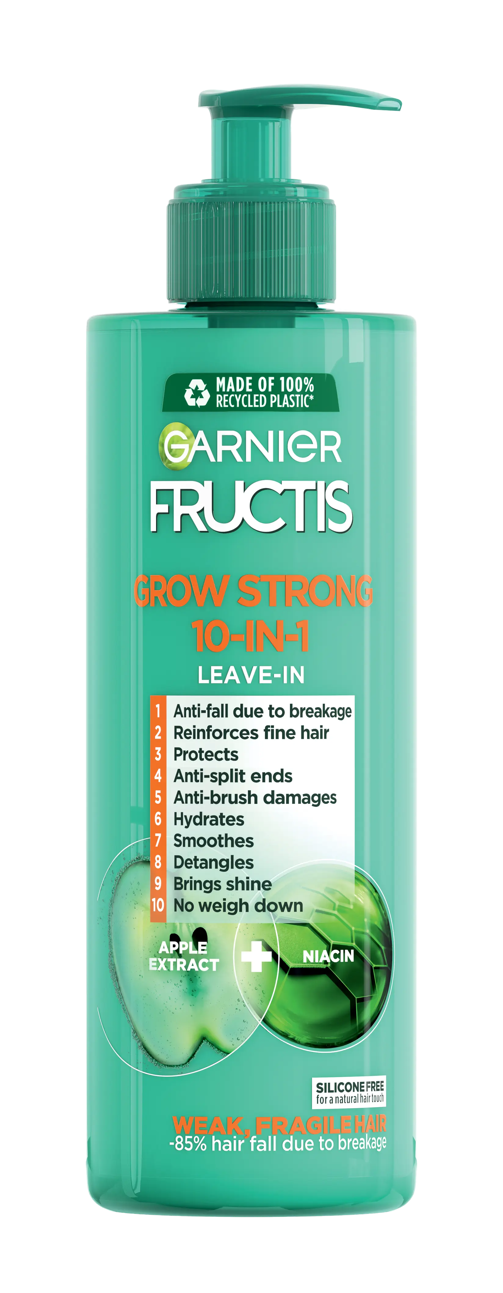GARNIER Fructis Grow Strong 10 u 1 Krema za kosu bez ispiranja 400 ml