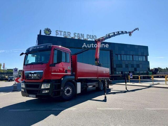 MAN TGS 26.360 6x2 PALFINGER PK 27002 SH Fly Jib kamion s ravnom platformom