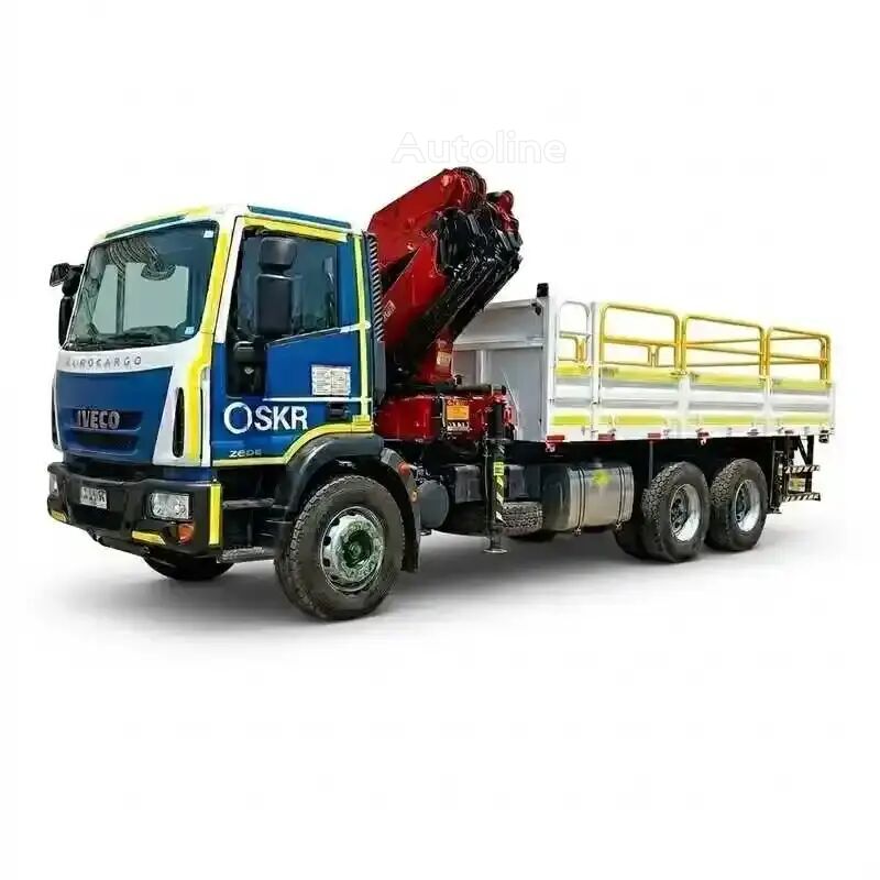 IVECO 260E GRU PK 32 kamion s ravnom platformom