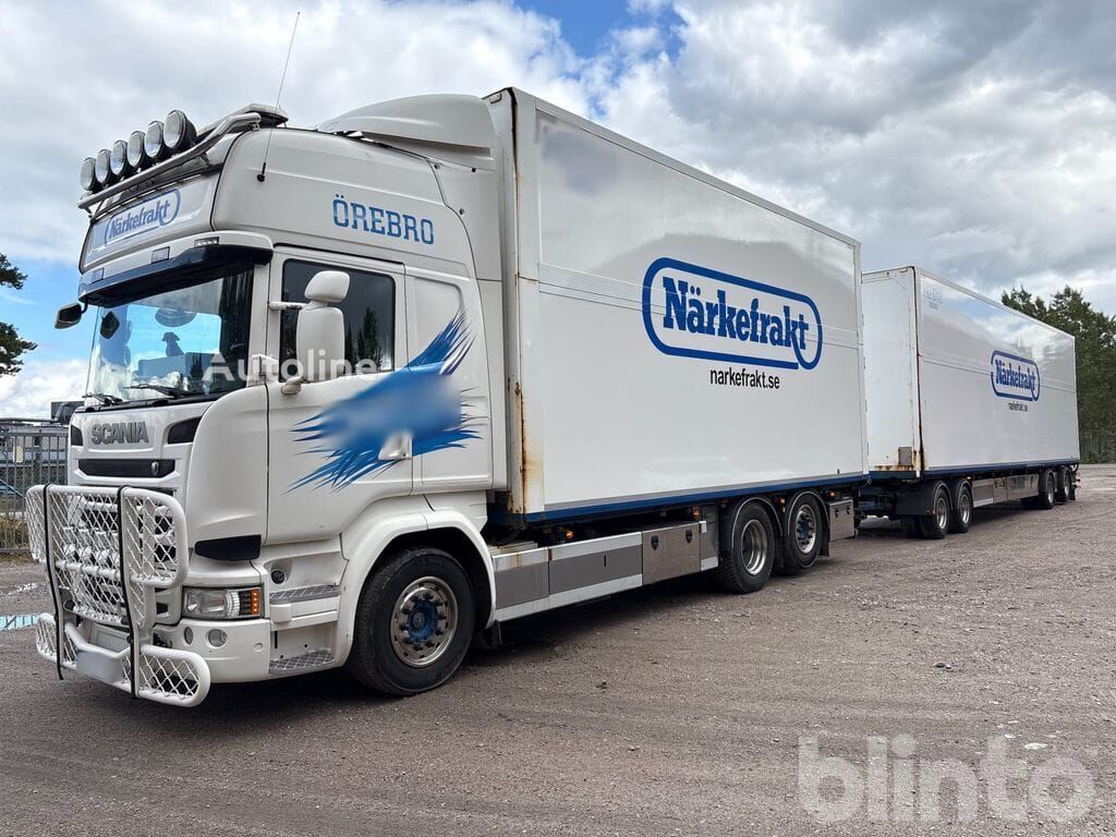 Prodaje se Scania R450LB6X2*4HNB kamion furgon na aukciji