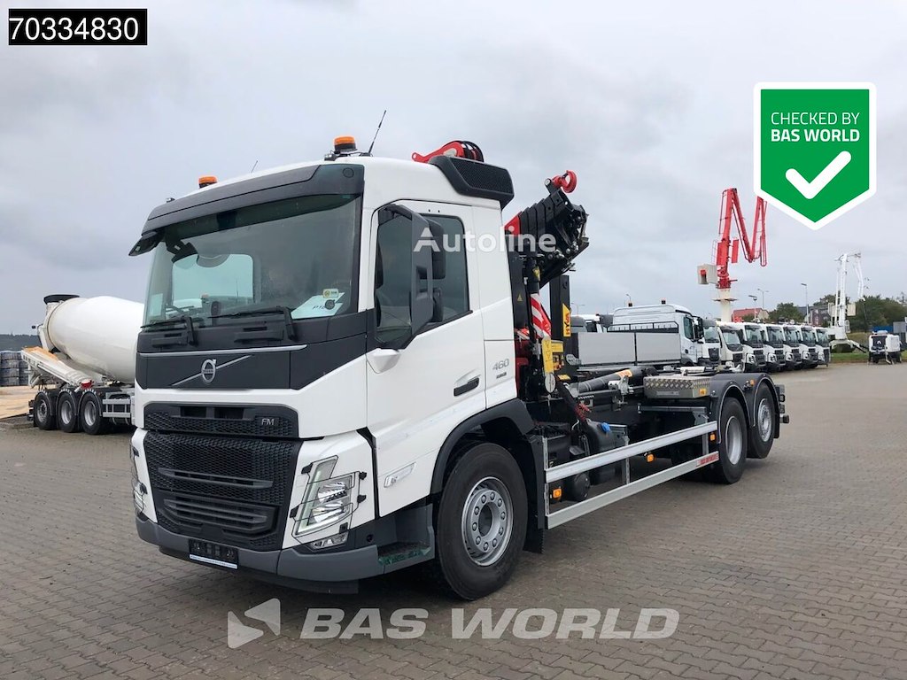 Novi Volvo FM 460 6X2 NEW! FASSI F235.0.25 Crane Kran HYVA 20-57-S Lift-Axl kamion rol kiper