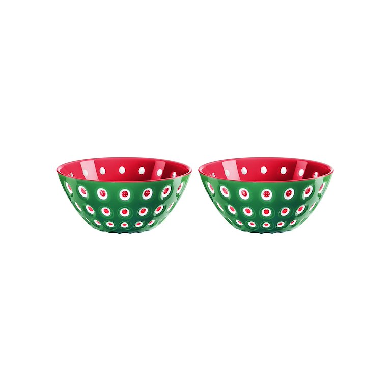 Guzzini Set činija „Le Murrine", 2 komada, Šareni
