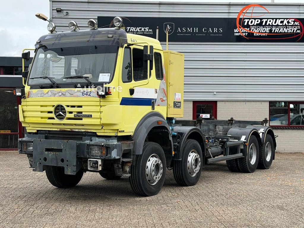 Mercedes-Benz SK 3234 8x4 - V6 - Euro 2 - Big Axels - Full Steel - Hub reducti vozilo za prevoz kontejnera