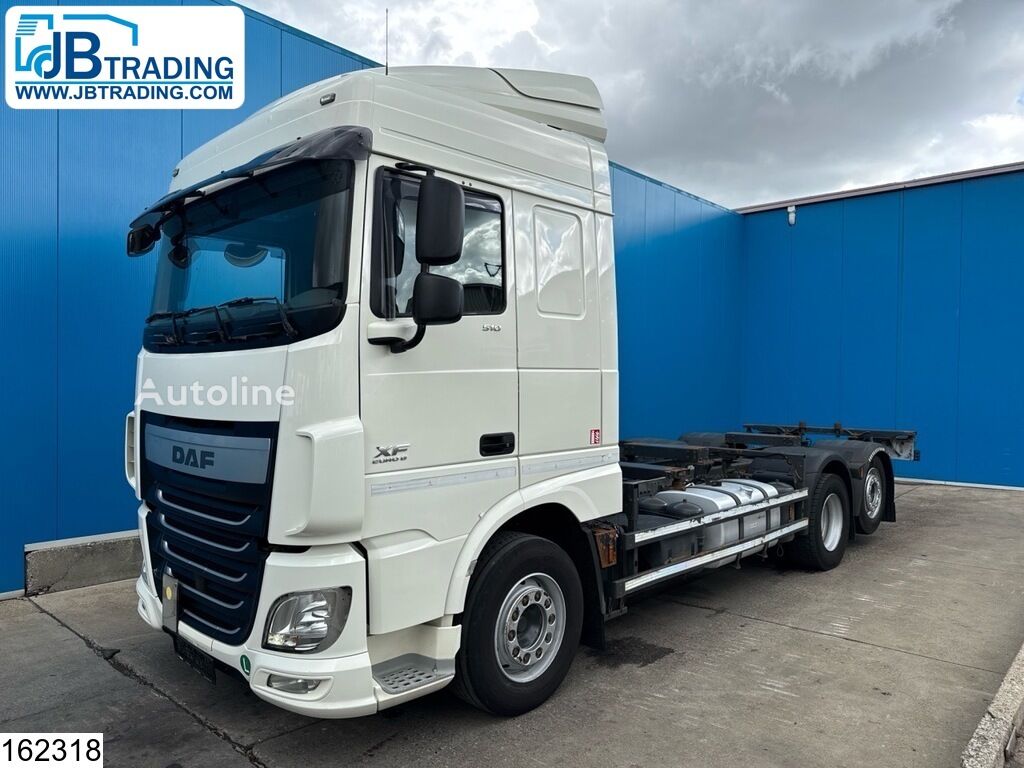 DAF XF 510 6x2, EURO 6, Retarder, Standairco, BDF vozilo za prevoz kontejnera