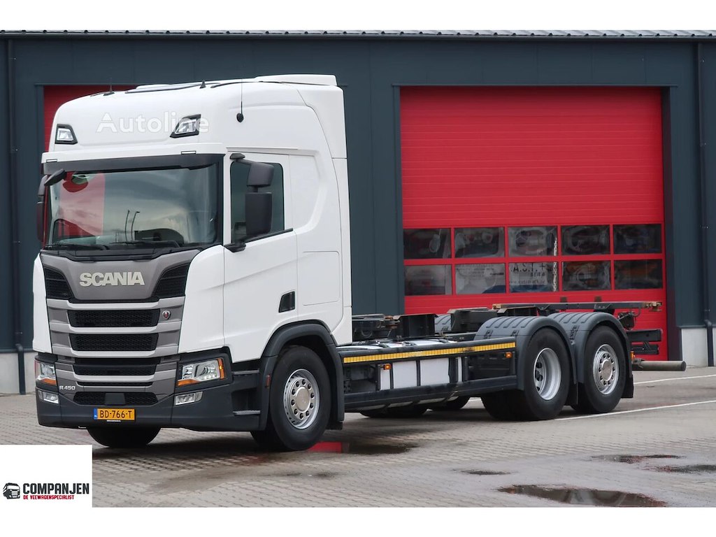 Scania R450 N333 vozilo za prevoz kontejnera
