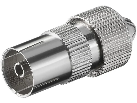 ZED Electronic RF utičnica metalna RFZA/25 25 kom.