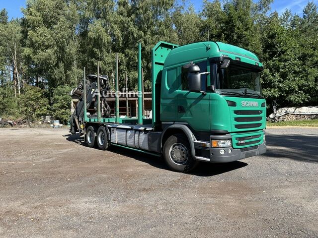 Scania G450 kamion za prevoz drva