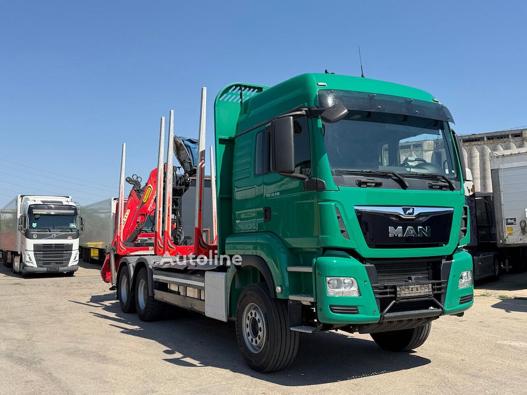MAN TGS 33.510 kamion za prevoz drva