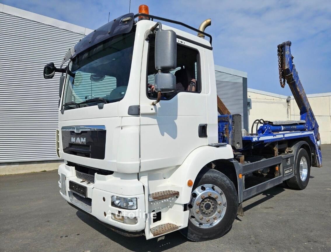 MAN TGM 18.340 EU5/MEILLER/MANUAL kamion autopodizač kontejnera