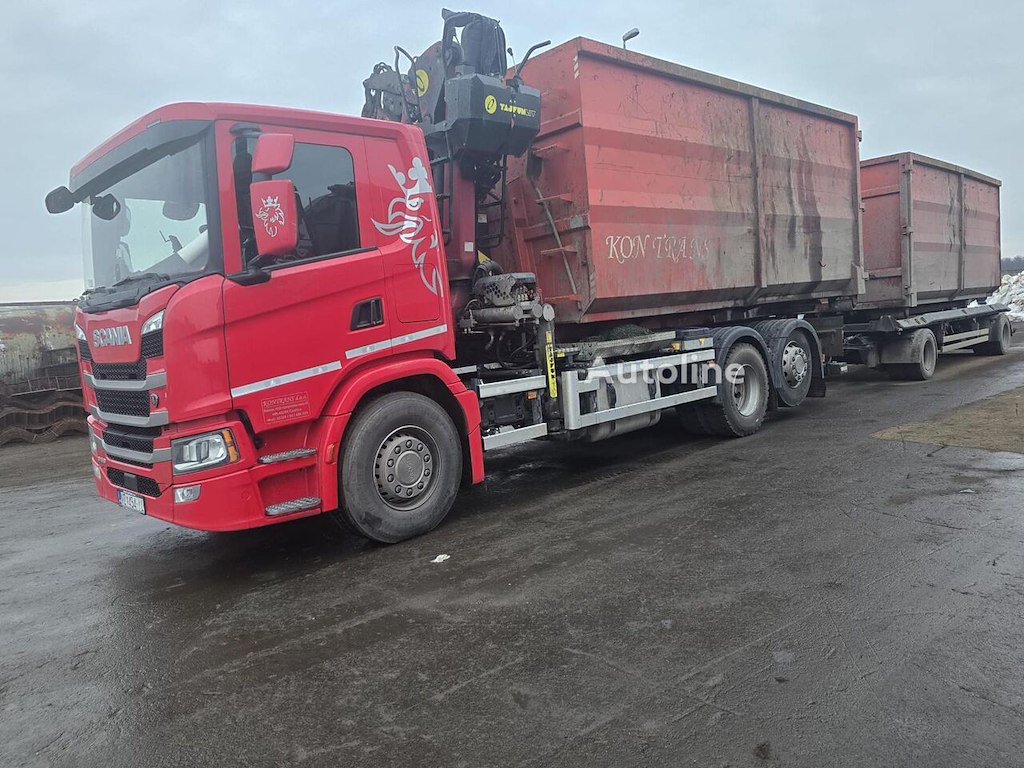 Scania G 450 kamion za prevoz metalnog otpada