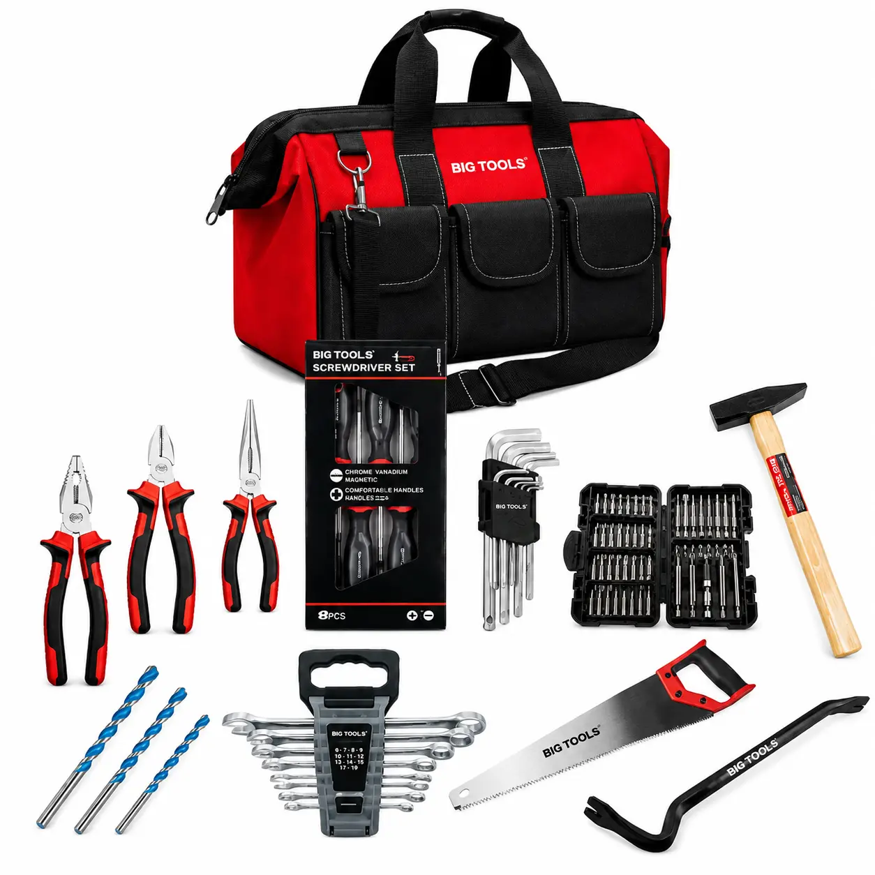 SG Tools Set ručnih alata sa torbom, 78 Delova