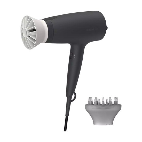 Fen Philips BHD 302/30, 1600 W, Crna/bela
