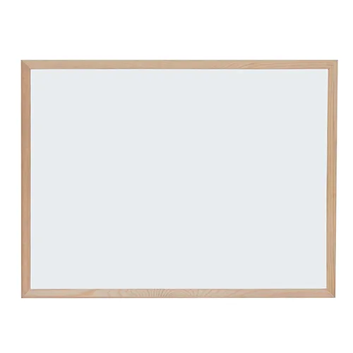Tabla Bela 45x60 Drveni Ram