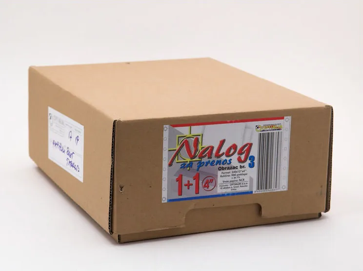 Tabulir Nalog za prenos 3 1+1
